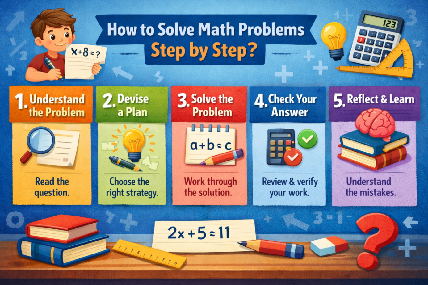 How to Solve Math Problems Step by Step? Mindko (Formerly College Tools)